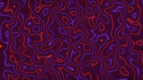 Red purple neon light marble liquid anim... | Stock Video | Pond5