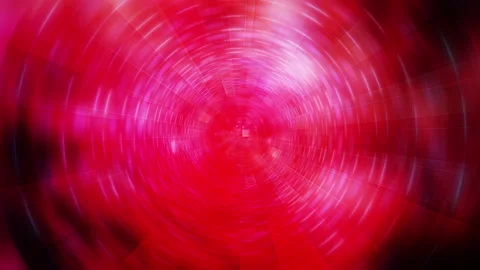 Red radial ring texture light effect cir... | Stock Video | Pond5