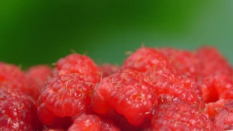 Raspberry Isolated Stock Video Footage | Royalty Free Raspberry ...