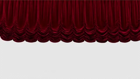 Red Curtain Alpha Stock Videos – Royalty-Free HD & 4K Videos | Pond5