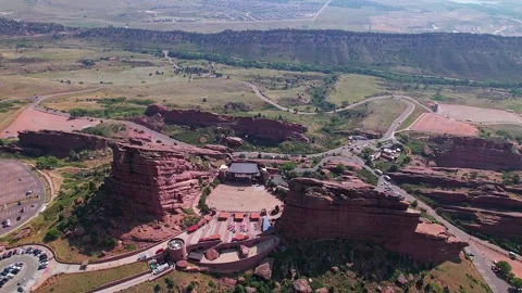 Red Rocks Amphitheater Stock Footage ~ Royalty Free Stock Videos | Pond5
