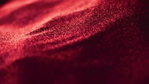 Red shiny fabric texture close-up for fa... | Stock Video | Pond5