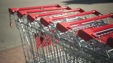 Up Line Dolly Shopping Stock Footage ~ Royalty Free Stock Videos | Pond5