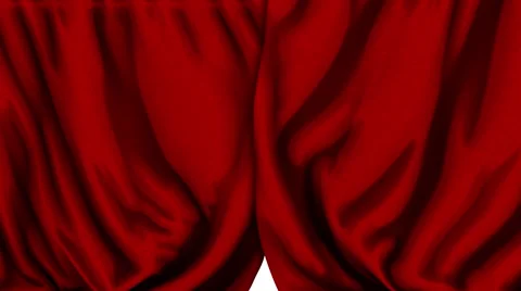 Red Curtain Open and Close Stock Video Footage | Royalty Free Red ...