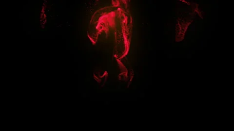 Red smoke magic effect - magic light eff... | Stock Video | Pond5