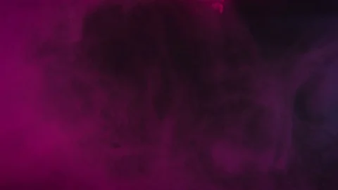 Red smokey color bubble on black backgro... | Stock Video | Pond5