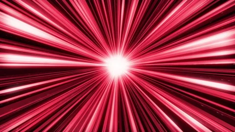 Red Speed Lines Animation. Radial Loop B... | Stock Video | Pond5