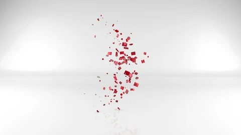 Red sphere abstract 4k animation motion ... | Stock Video | Pond5