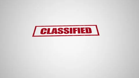 Red stamp classified business imprint an... | Stock Video | Pond5