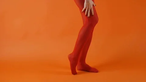 Woman Long Stockings Stock Videos – Royalty-Free HD & 4K Videos