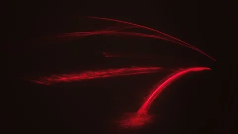 Red streaks light abstract animation bac... | Stock Video | Pond5