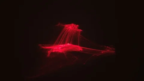 Red streaks light abstract animation bac... | Stock Video | Pond5