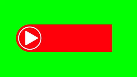 red subscribe button animation on green ... | Stock Video | Pond5