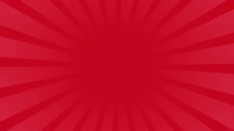 Red Sun burst perfect looping animation ... | Stock Video | Pond5