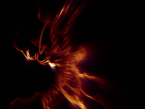 Red Twisty Auras Animation | Stock Video | Pond5