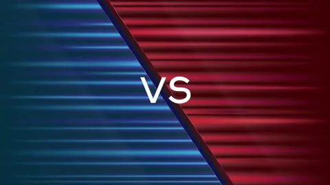 Vs Blue Red Stock Videos – Royalty-Free HD & 4K Videos | Pond5