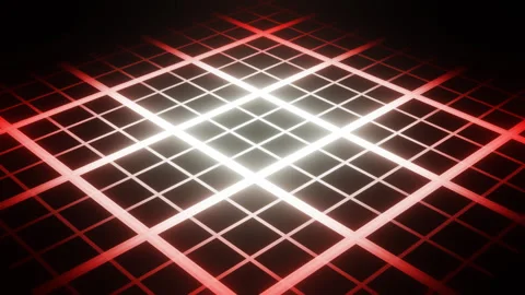 Red to White Colored Grid Background Loo... | Stock Video | Pond5