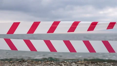 Warning Ribbon Stock Video Footage | Royalty Free Warning Ribbon Videos ...