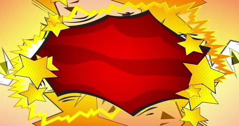 Red Comic Background Stock Footage ~ Royalty Free Stock Videos | Pond5
