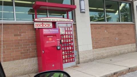 Redbox Outside Building | Stock Video | Pond5