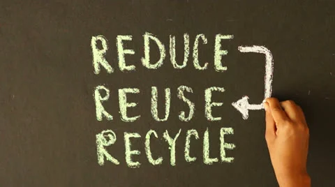 Recycling Reduce Reuse Stock Video Footage | Royalty Free Recycling ...