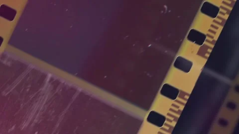 Reel film strip background, scratch film... | Stock Video | Pond5