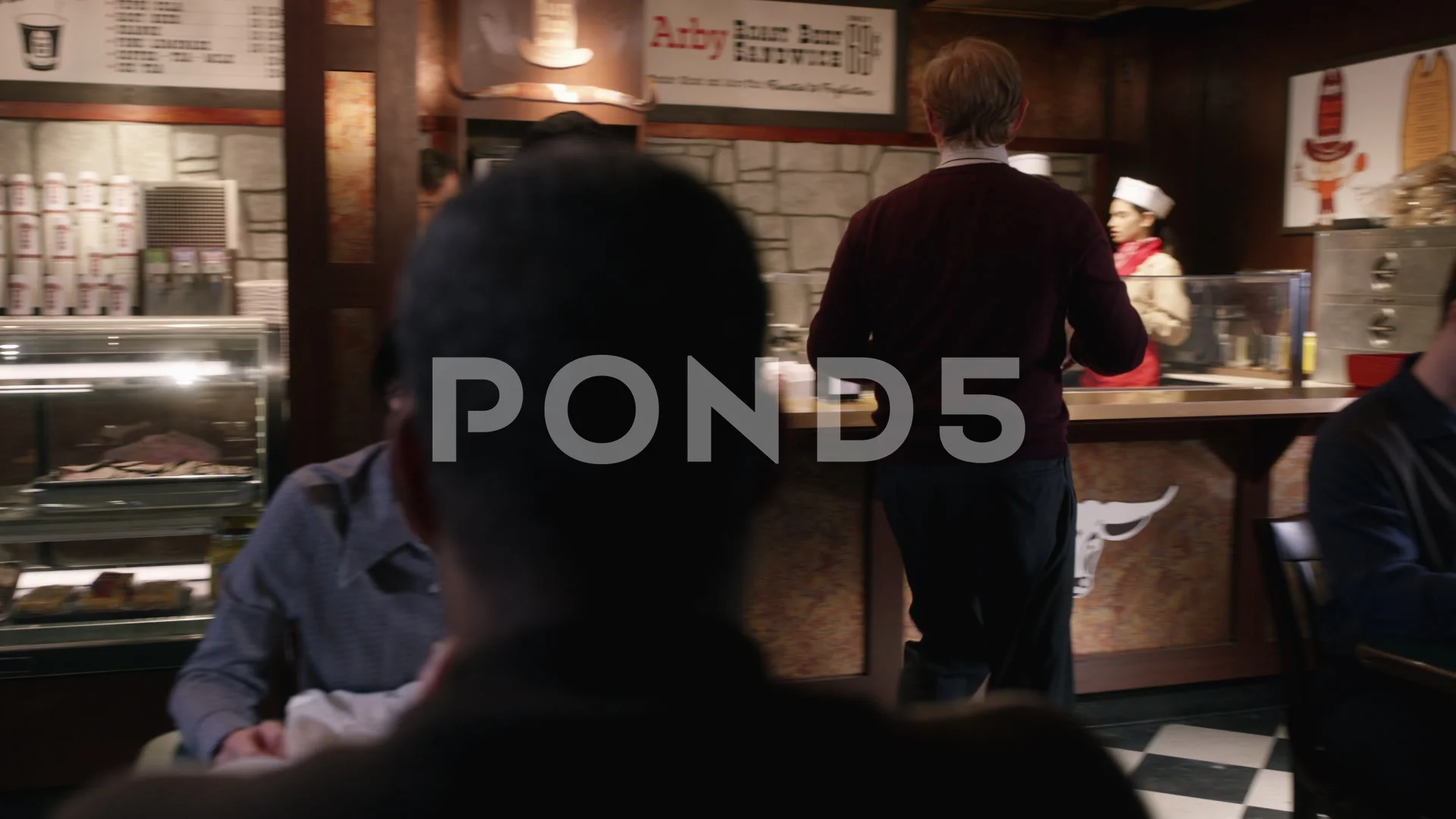 Busy Restaurant Scene