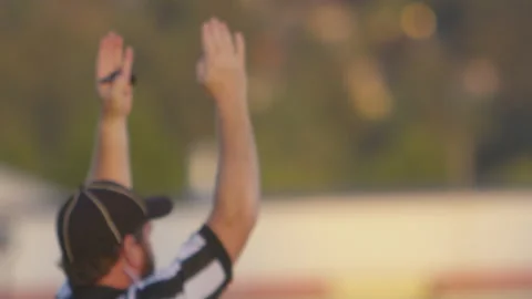 A Football Referee Touchdown Stock Videos – Royalty-Free HD & 4K Videos