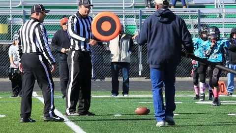 A Football Referee Touchdown Stock Videos – Royalty-Free HD & 4K Videos