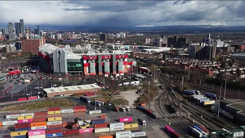 REFILE: Old Trafford a day after Man Uni... | Stock Video | Pond5