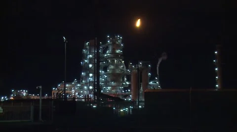 Exxonmobil Baton Rouge Refinery Stock Video Footage | Royalty Free ...