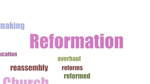 Reformation Stock Footage ~ Royalty Free Stock Videos | Pond5
