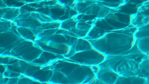 Refraction of sunlight in swimming pool ... | Stock Video | Pond5