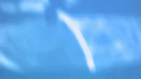 Refraction of water sunlight on blue bac... | Stock Video | Pond5