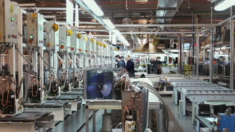 Refrigerator Manufacturing Stock Footage ~ Royalty Free Stock Videos ...