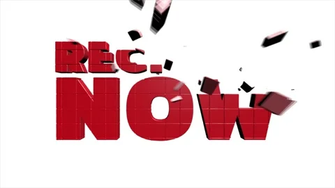 Register now.. Text Animation. Gold word... | Stock Video | Pond5