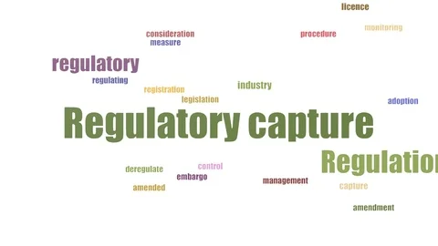 Regulatory Capture Word Cloud Animated O... | Stock Video | Pond5