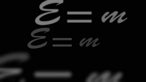 relativity theory formula by einstein. p... | Stock Video | Pond5