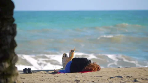 Relax Beach Stock Footage ~ Royalty Free Stock Videos | Pond5