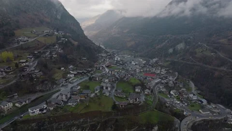 Relaxed Forward flying drone video downw... | Stock Video | Pond5