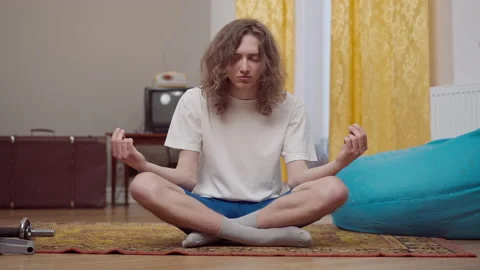 Running Man Yoga Stock Videos – Royalty-Free HD & 4K Videos | Pond5