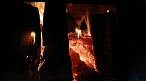 Relaxing computer screensaver with firew... | Stock Video | Pond5