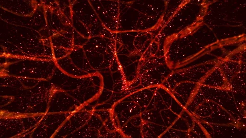 Relaxing Red Abstract Lava Lamp Particle... | Stock Video | Pond5