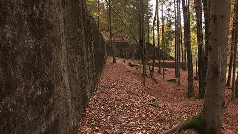 Remains of Hitlers Berghof site as it ap... | Stock Video | Pond5
