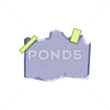 Reminder pinned torn paper notes cartoon vector illustration: Graphic ...