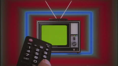 Remote Changing Channels Green Screen Vi... | Stock Video | Pond5