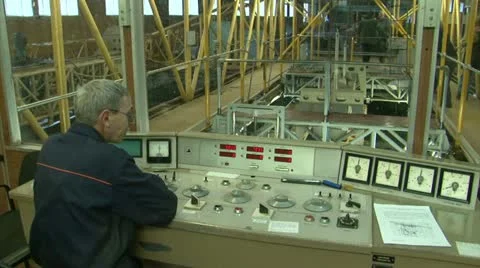 Remote control in a test pool | Stock Video | Pond5