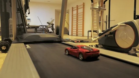 Car Wheel Treadmill Stock Footage ~ Royalty Free Stock Videos | Pond5