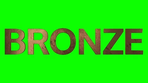 Bronze Word Stock Video Footage | Royalty Free Bronze Word Videos | Pond5