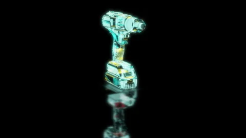 render 3D animation , model screwdriver ... | Stock Video | Pond5